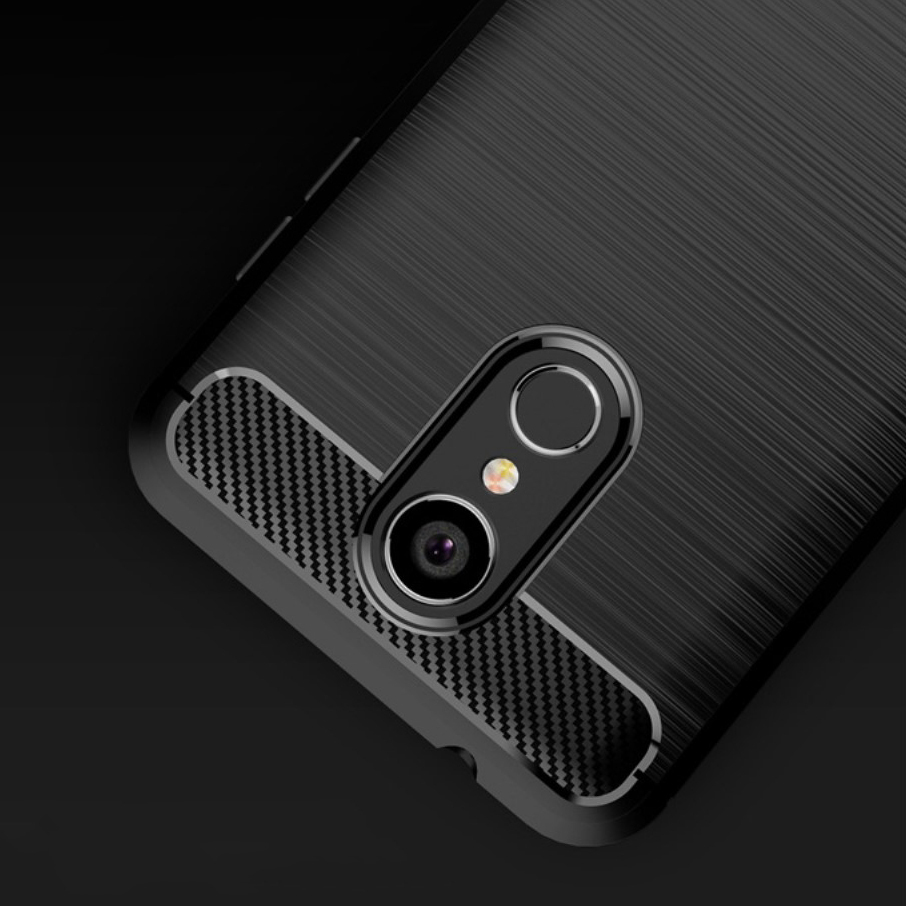 Flexi Slim Carbon Fibre Case for LG K9 (Black)